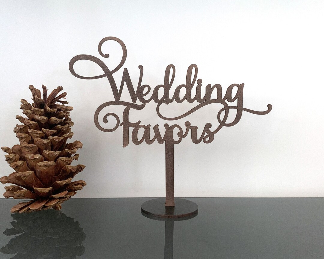 Laser Cut Wedding Signs for Wedding Wooden Wedding Favors Sign for ...