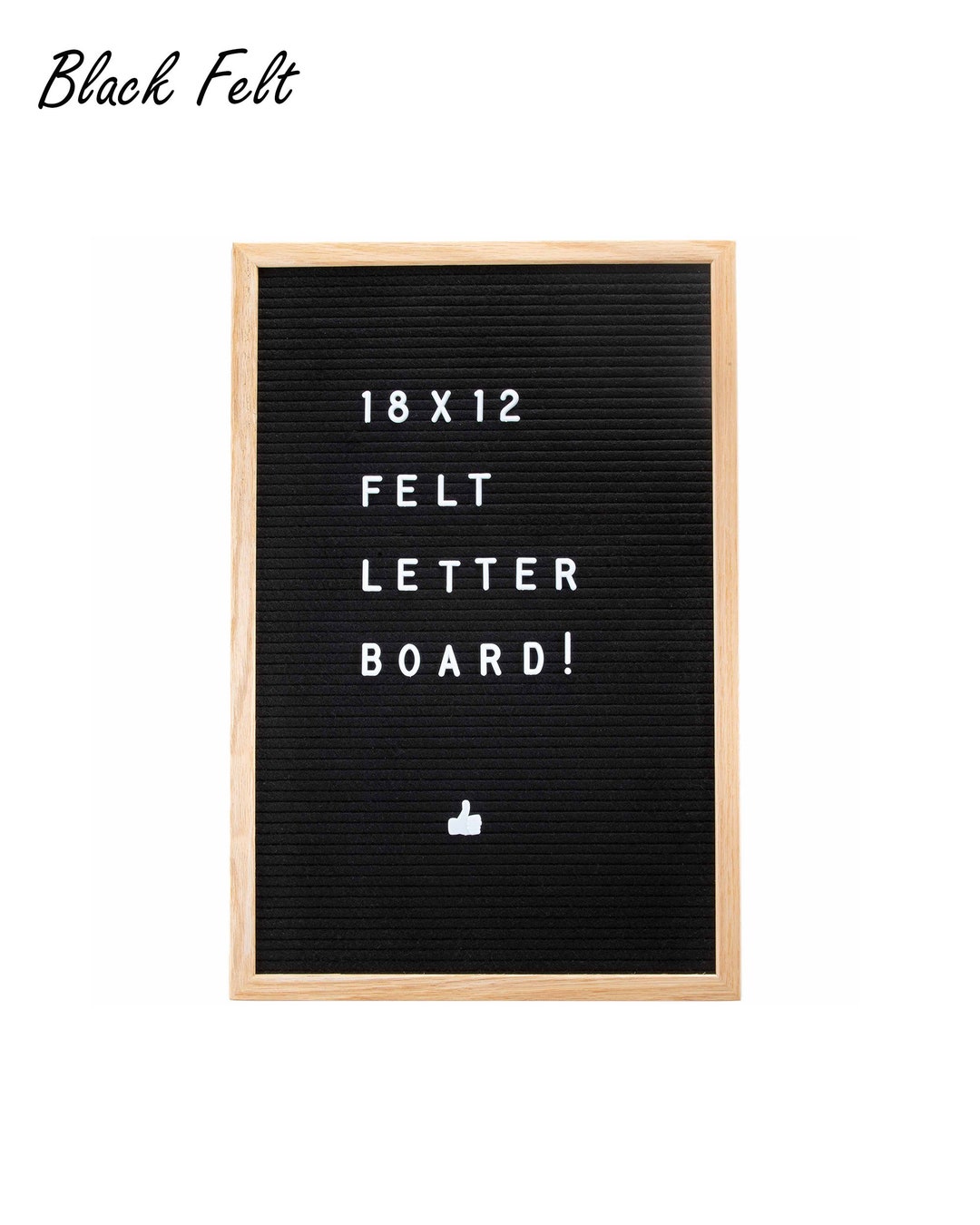 Wooden Letter Board Rustic Frame Message Board Modern Farmhouse ...