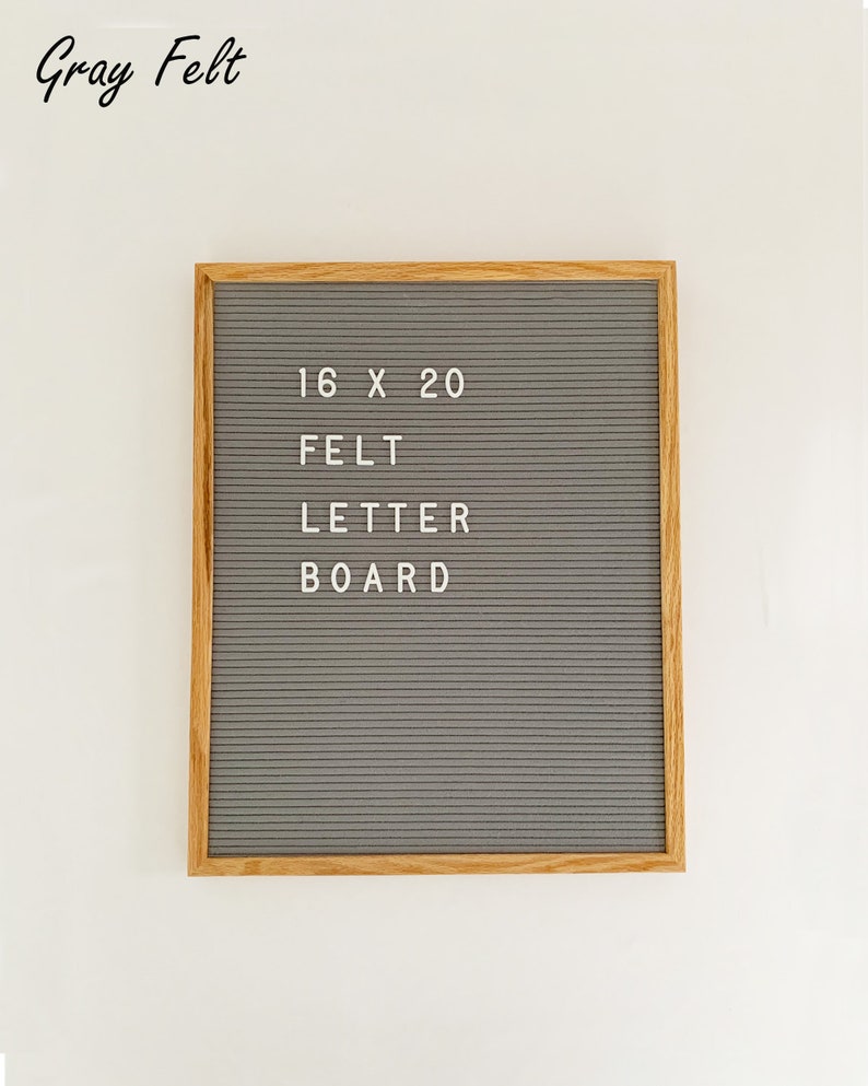 Wooden Letter Board Rustic Frame Message Board Modern - Etsy