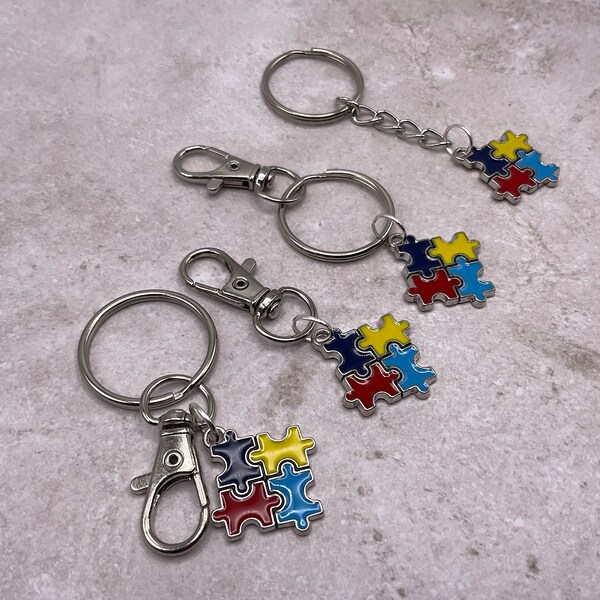 Autism Key Chain - Etsy