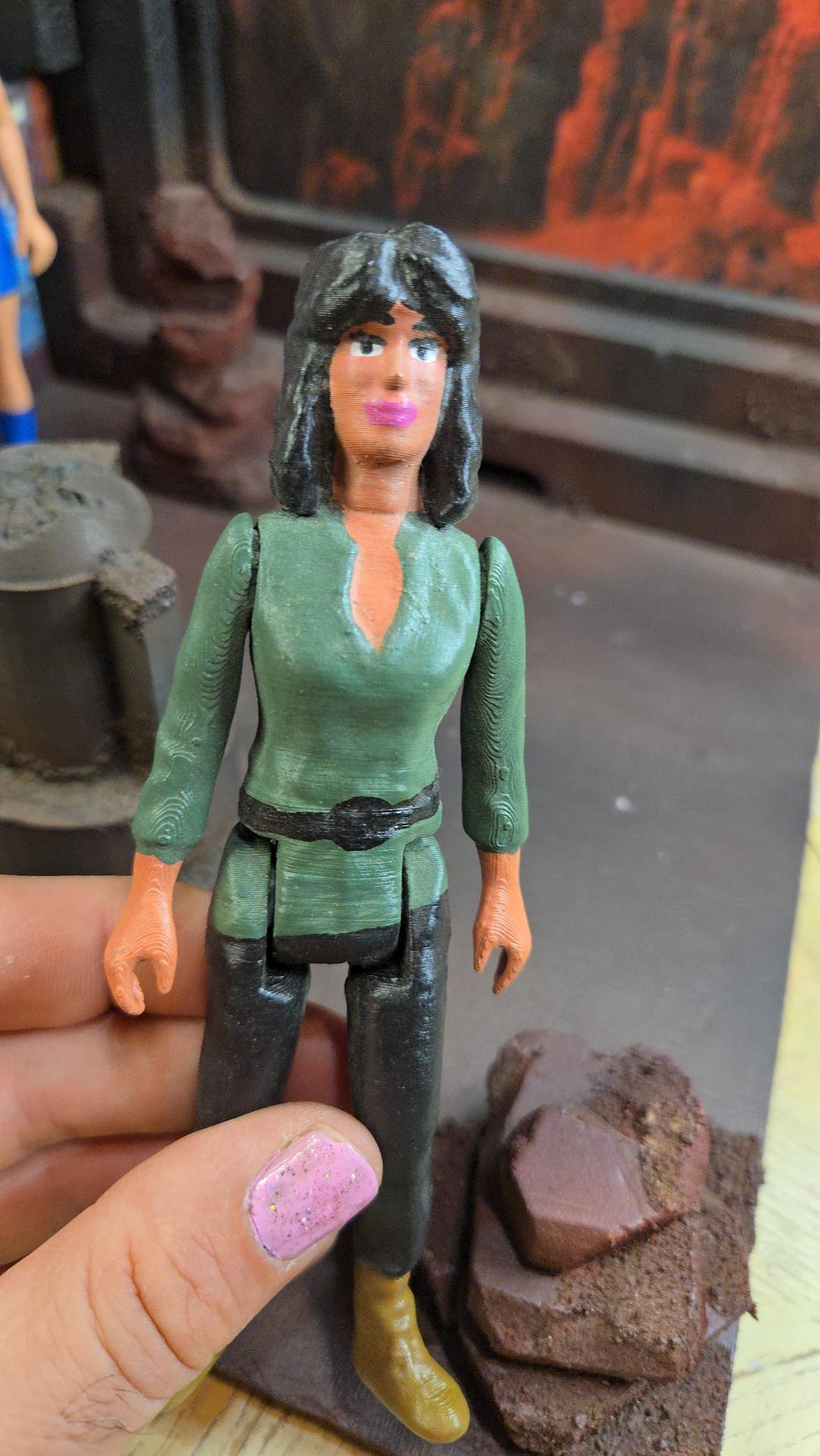Total Recall Melina 3d Printed Action Figure - Etsy