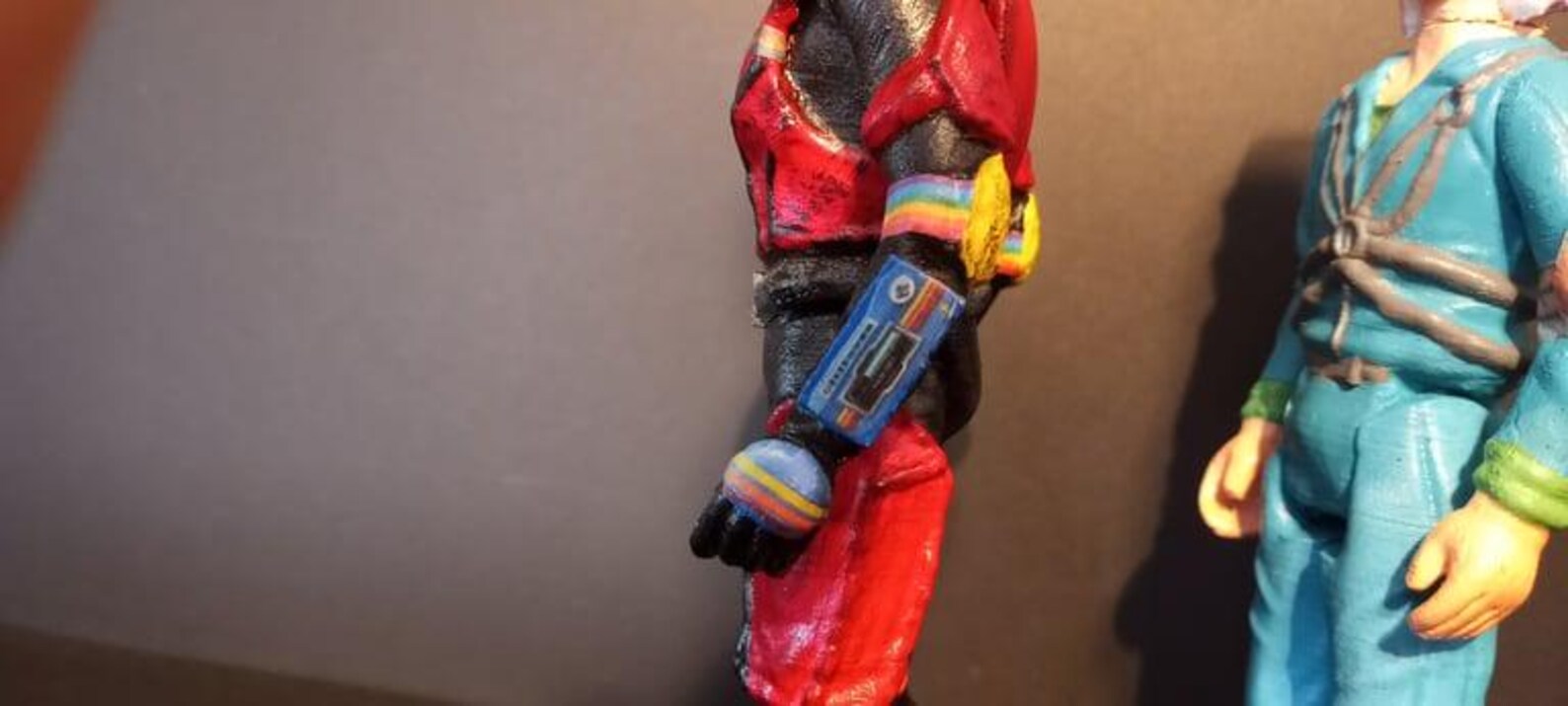 3d Printed Action Figure Turbo Kid - Etsy
