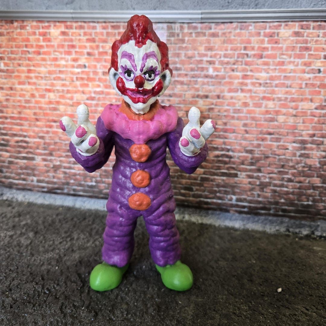 3D Printed Ruby Killer Klowns Figure - Etsy