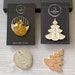 Winter Nights Fox and Holiday Tree Pin Set Hard Enamel Fox - Etsy