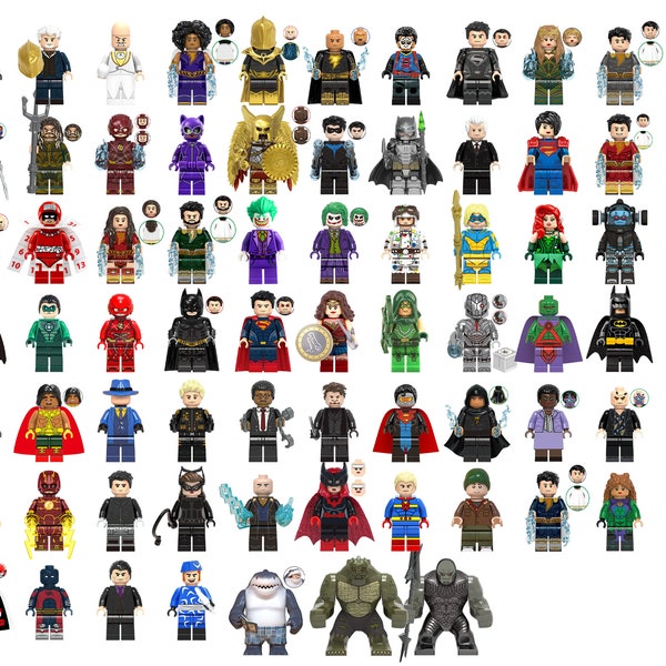 Custom Legos Minifigures - Etsy