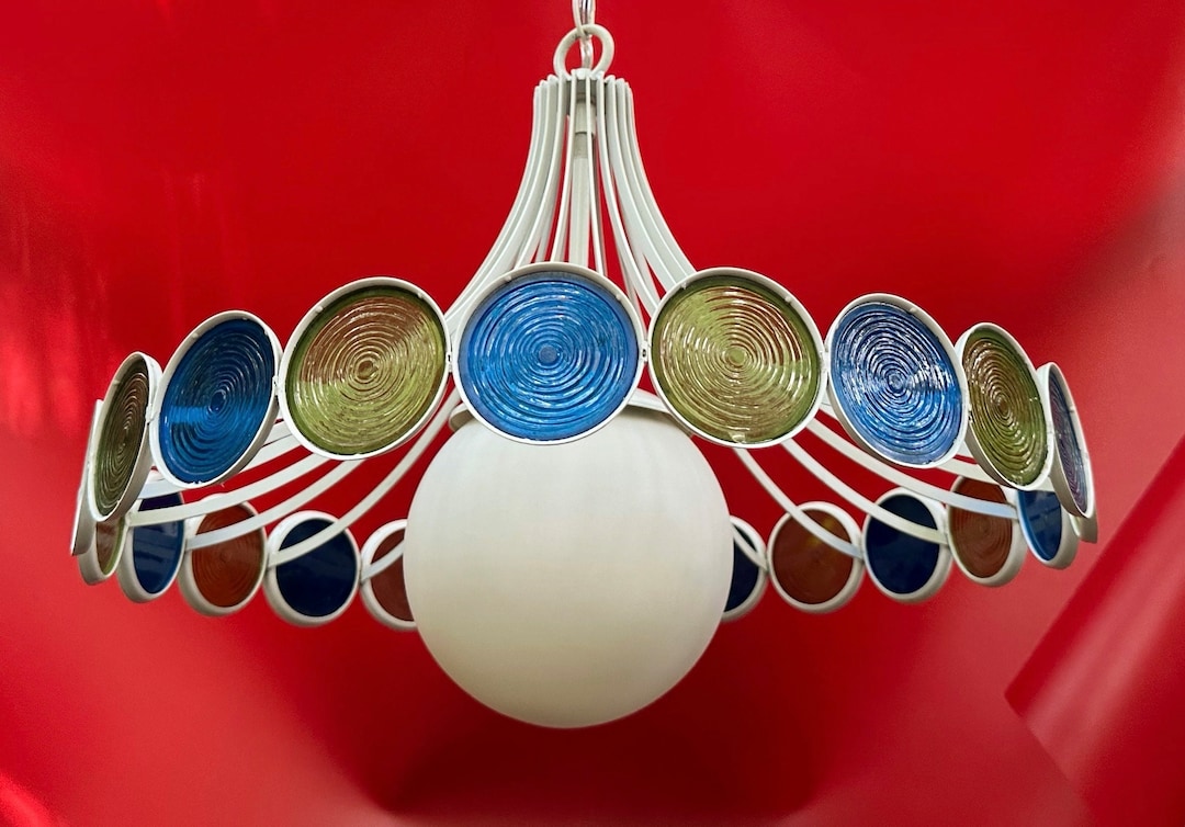 Vintage Lightcraft of California Pendant Light: Mid-century Modern ...