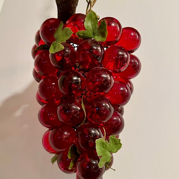 Lucite Grape Cluster - Etsy