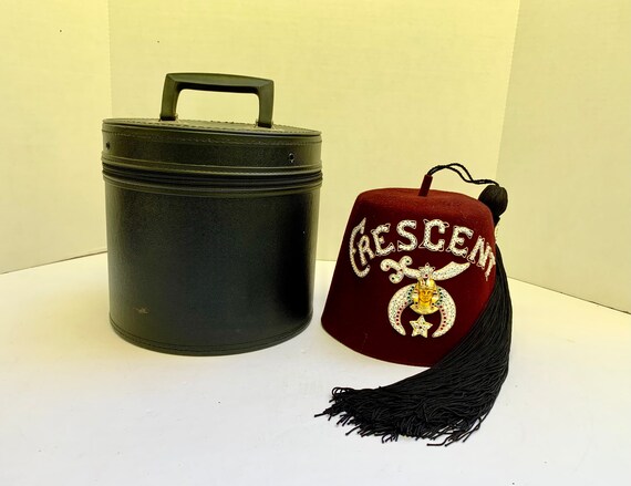 Vintage masonic shriners fez - Gem