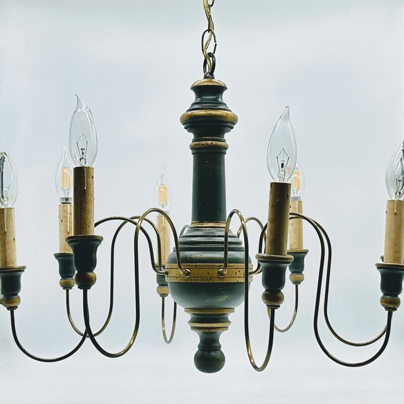 Colonial Chandelier - Etsy