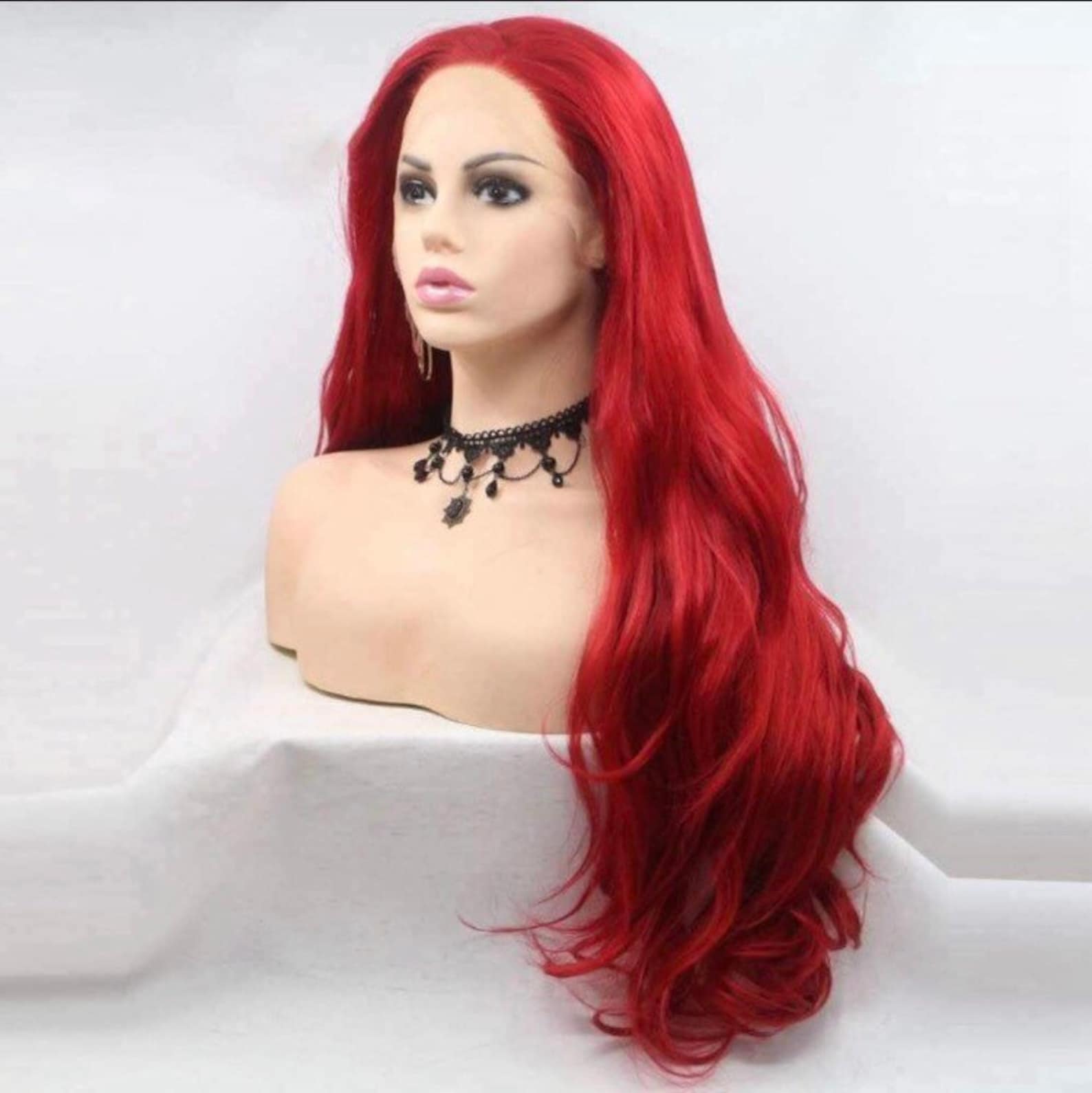 RED 24 Body Wavy Lace Front Wig NEW | Etsy