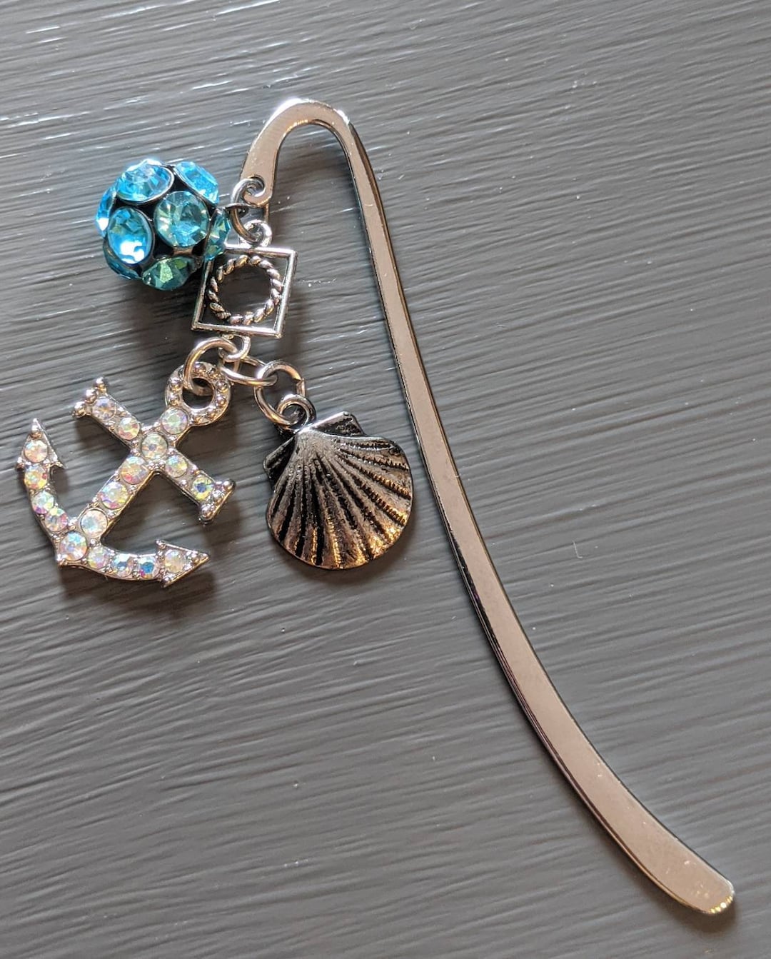 Nautical Theme Metal Bookmark Bookmark - Etsy UK