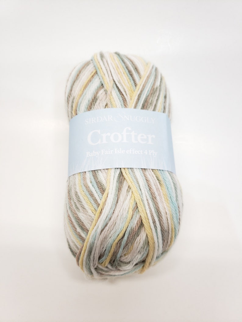 Sirdar Snuggly Crofter Baby Fair Isle 4 Ly - Etsy