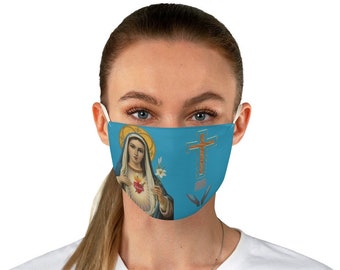 Virgin Mary Face Mask - Etsy