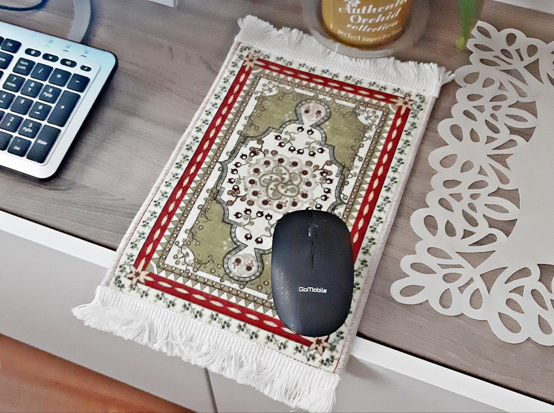 Persian Rug MousePad Turkish Carpet Mouse Pad Traditional Art | Etsy