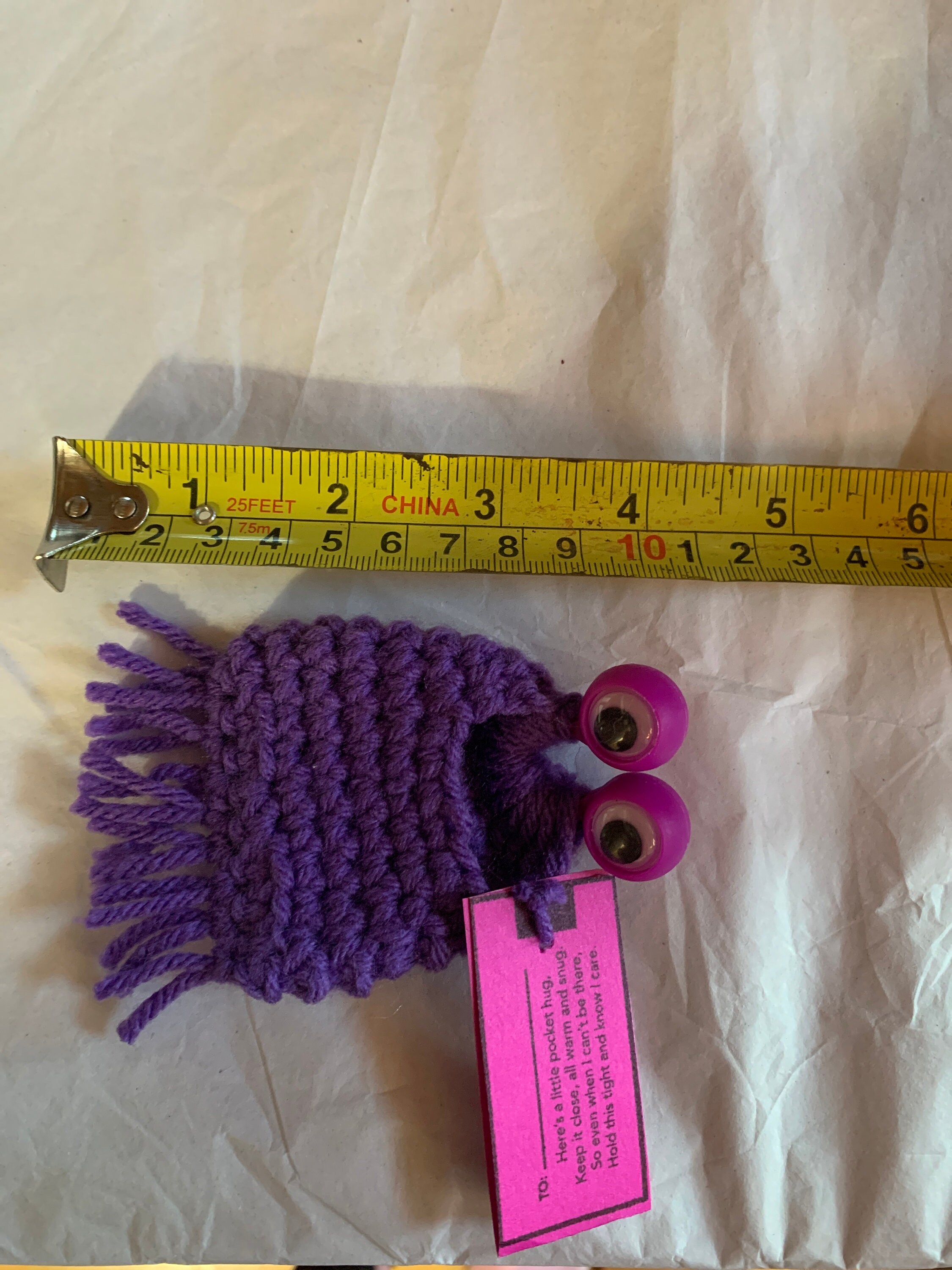 Yip Yip. Mini Crochet Yip Yip .yip Yip Can Hold Some Candy. - Etsy