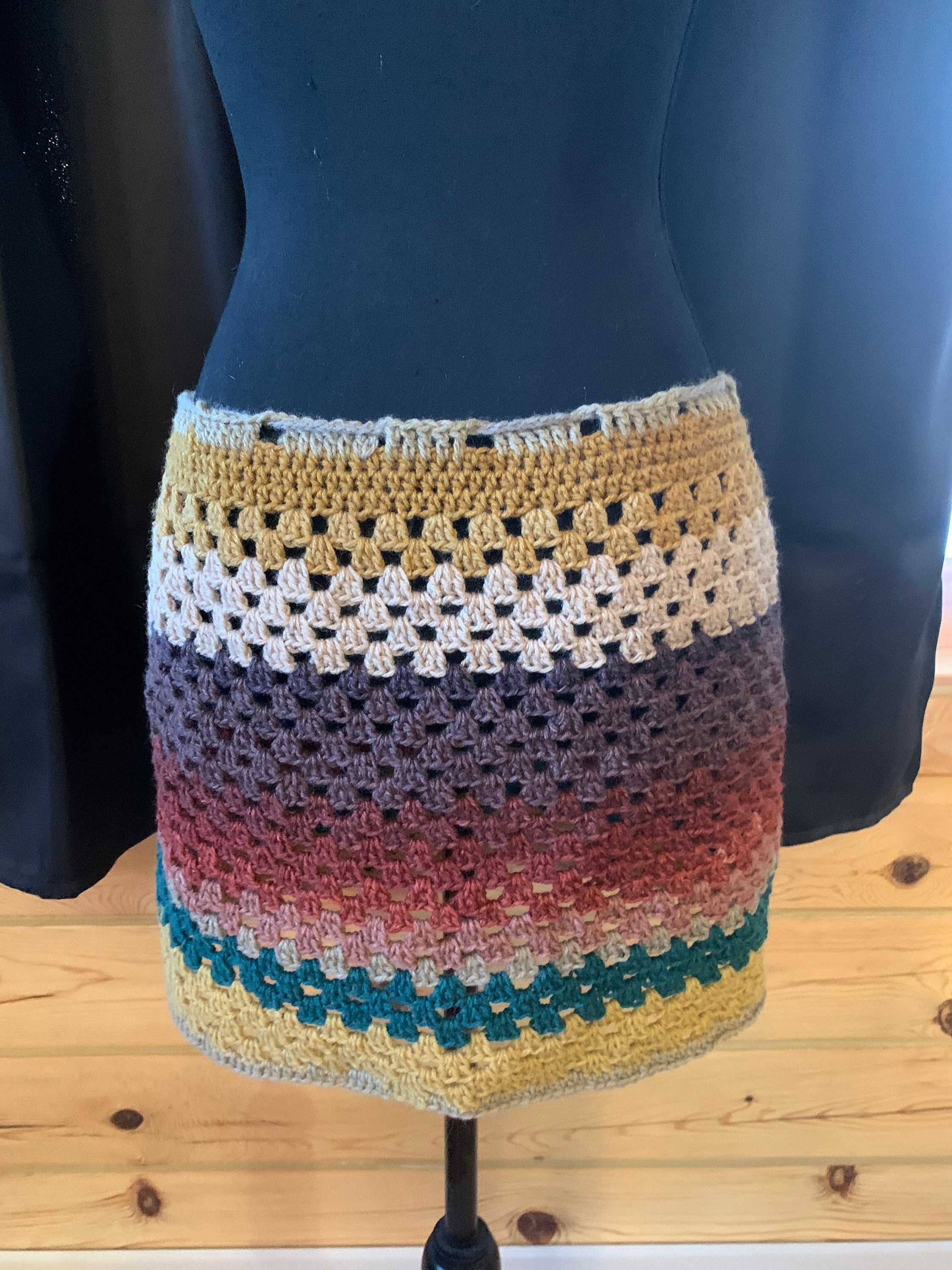 Skirt. Crochet Skirt. Crochet Bum Warmer. Swim Suit Skirt Cover Up ...