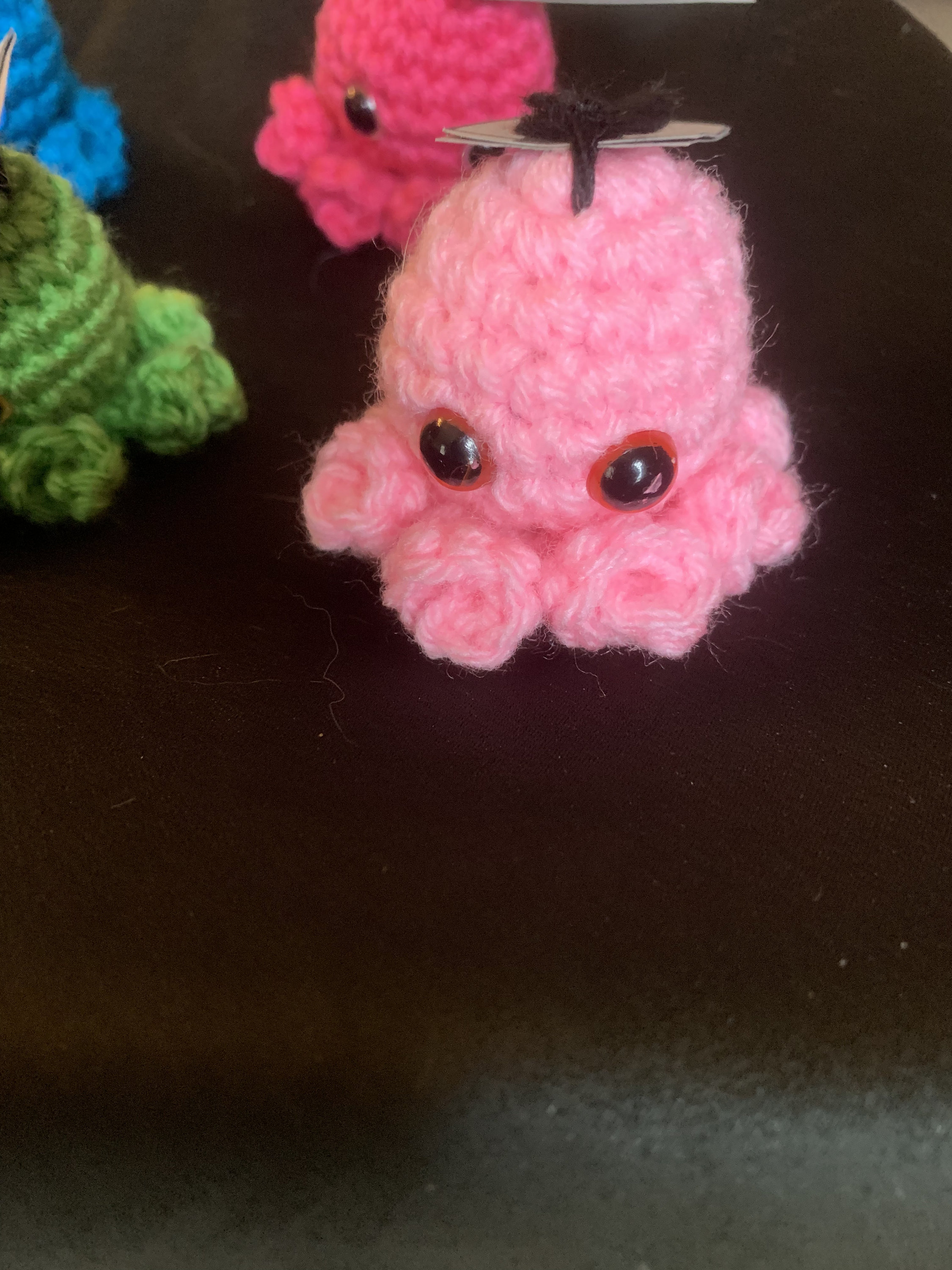 Mini Octopus With Pocket Hug Tag . Pocket Hug Octopus. Crochet Octopus ...