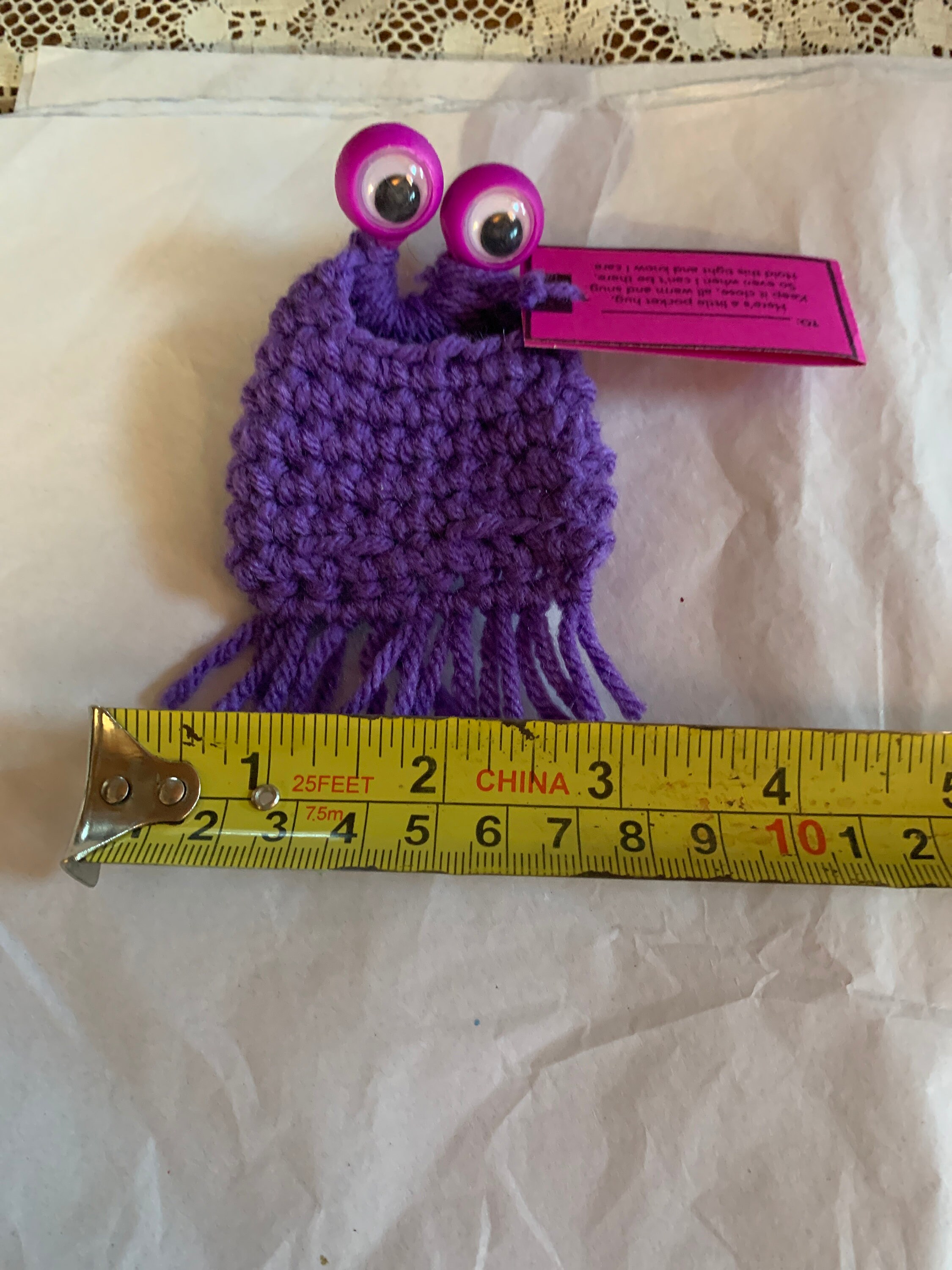 Yip Yip. Mini Crochet Yip Yip .yip Yip Can Hold Some Candy. Easter Gift. Friend Gift - Etsy