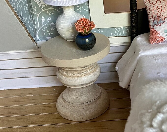 1:12 Scale Dollhouse Side Table, Miniature Side Table, Dollhouse Side ...