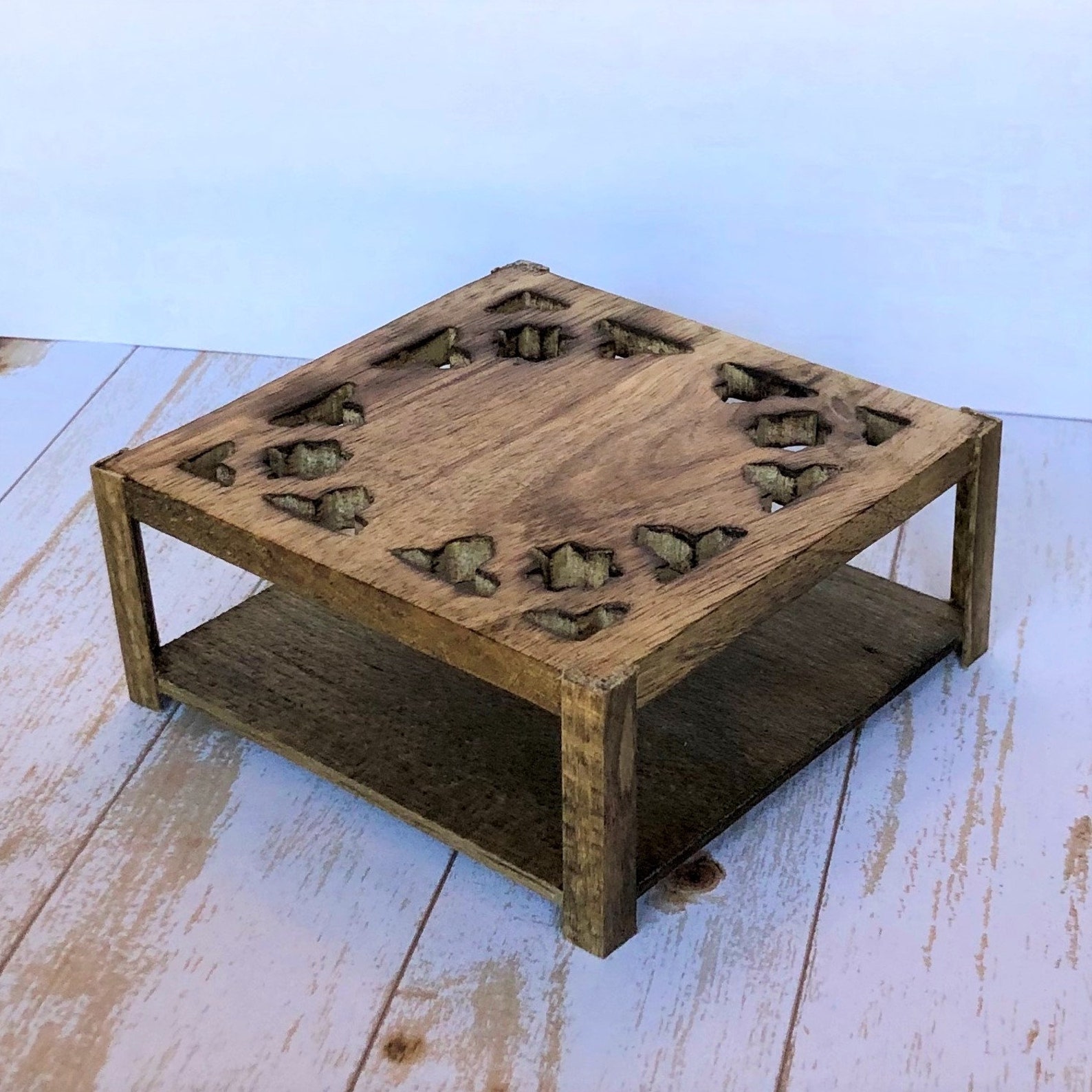 1:12 Scale Dollhouse Coffee Table Miniature Coffee Table | Etsy