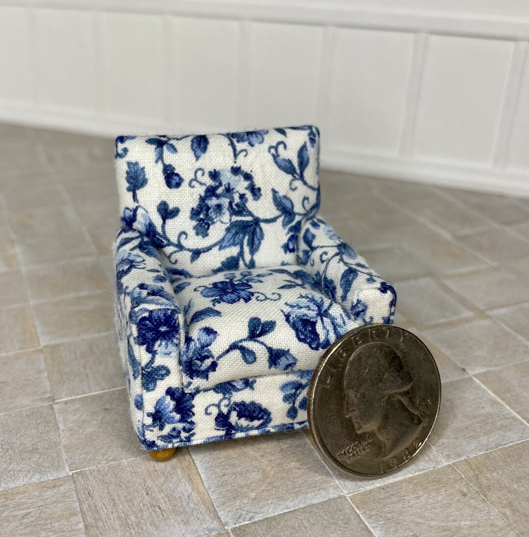 1:24 Scale Dollhouse Chair, Half Scale Dollhouse Chair, Half Scale ...