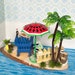 1:12 Scale Miniature Beach Scene, Adirondack Chair, Beach Bum ...