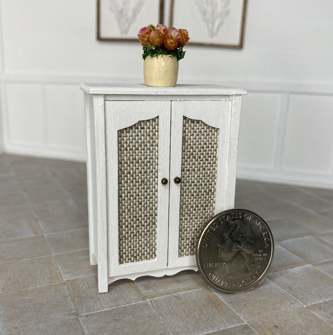 1:24 Scale Wardrobe, Half Scale Cabinet, Bedroom Furniture, Half Scale ...