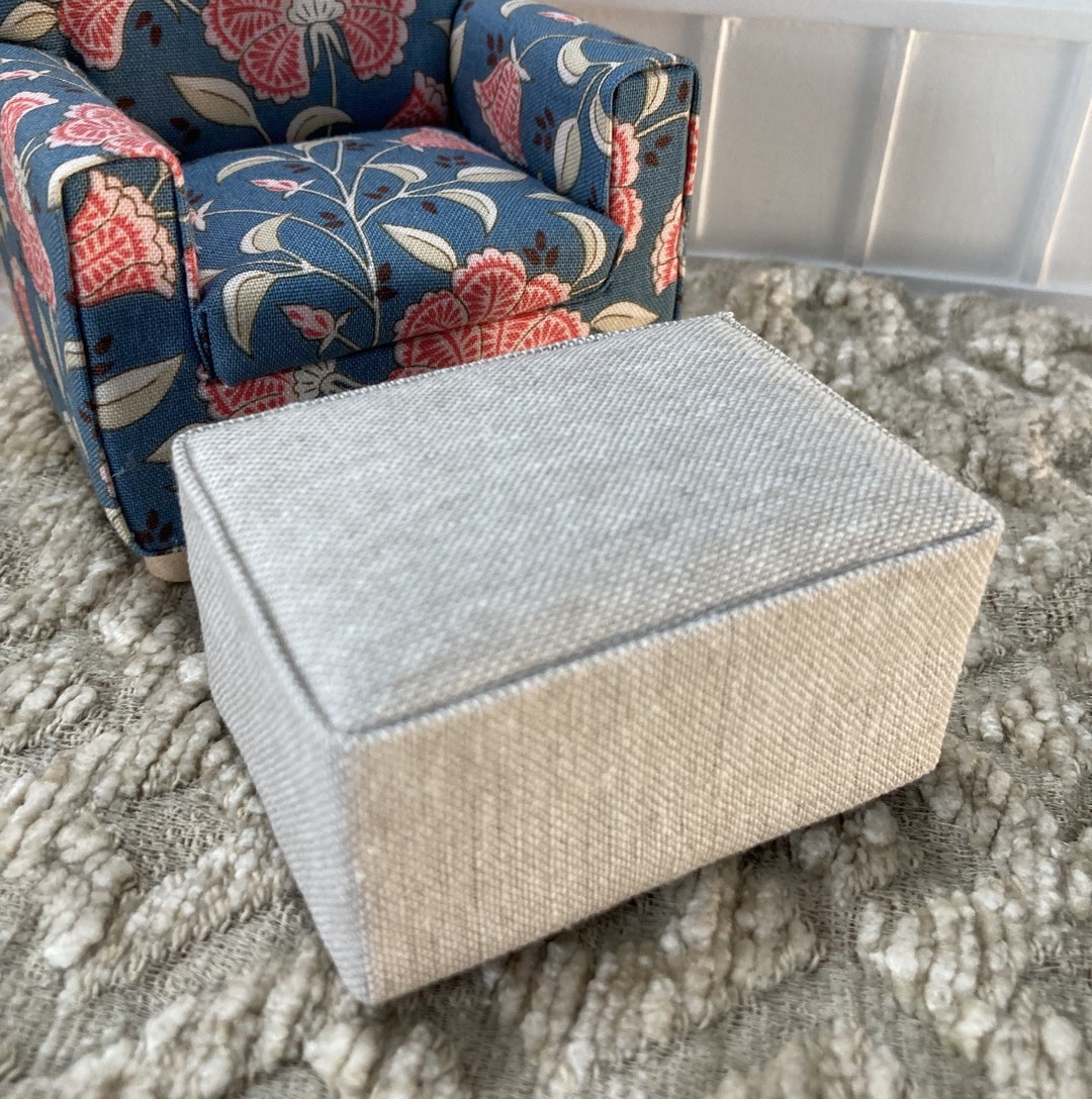 1:12 Scale Dollhouse Ottoman Miniature Coffee Table - Etsy
