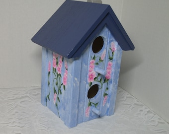 Flower birdhouse | Etsy