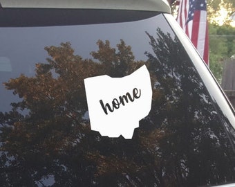 Ohio Outline Sticker - Etsy