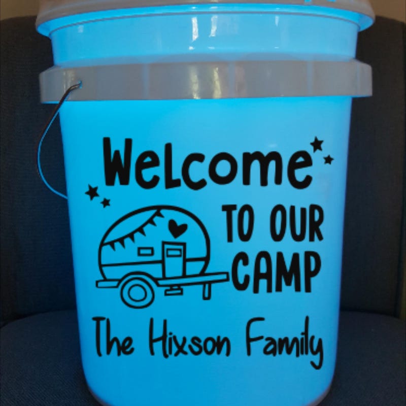 Camping Vinyl Decal - Etsy