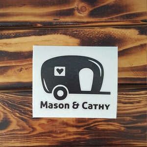 Personalized Camper Decal | Rpod Decal | Vinyl Camping Decal | RV Decor ...