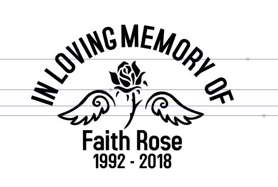In Loving Memory Decal Personalized Custom Memorial Decal | Etsy