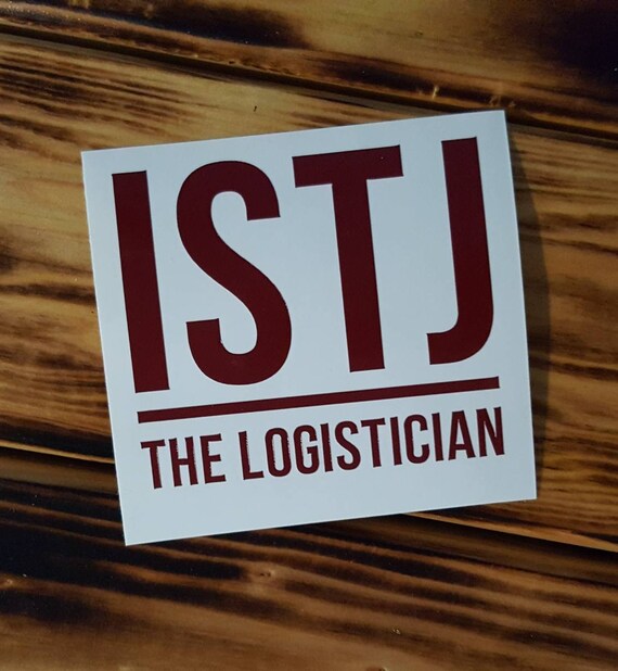ISTJ Decal Myers Briggs Personality Decal Vinyl Laptop | Etsy