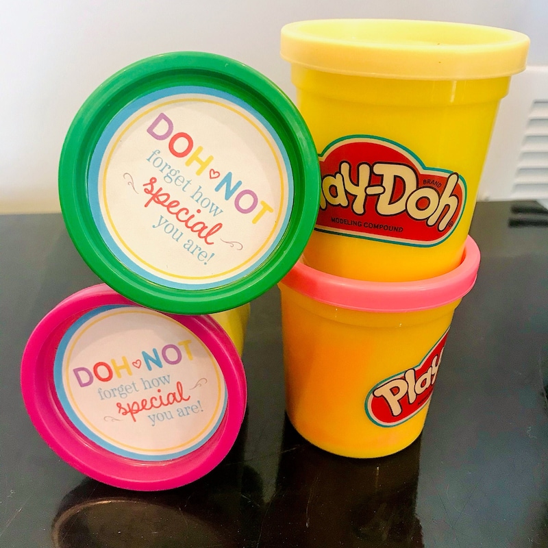 Play doh labels - Etsy México