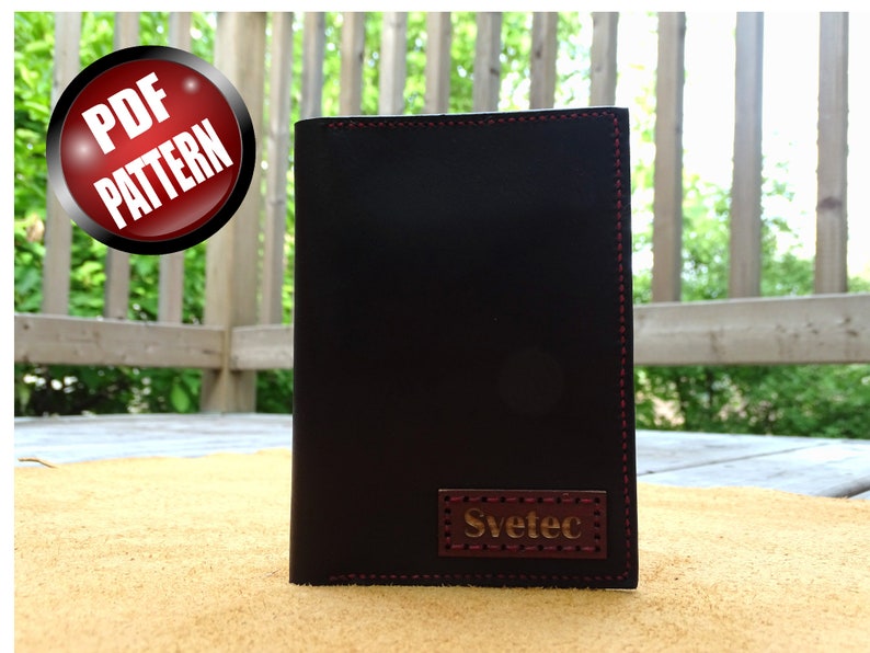 Leather Passport Cover Pattern DIY Leather PDF Download - Etsy