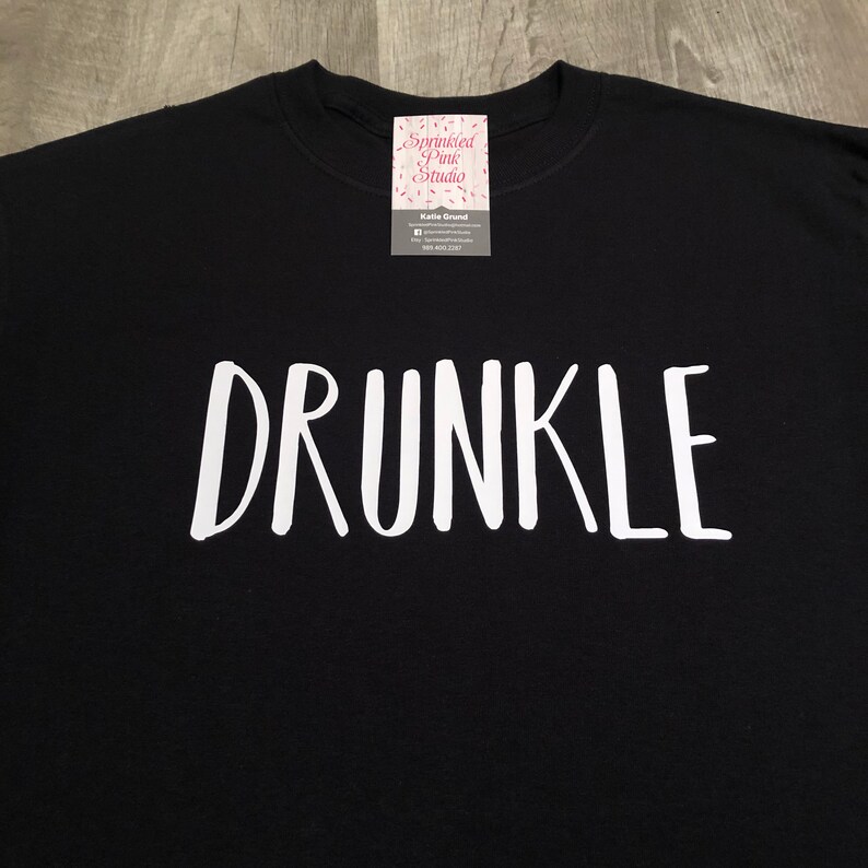 Funny Shirt for Uncle Drunkle Shirt Druncle Shirt Funny Guy | Etsy