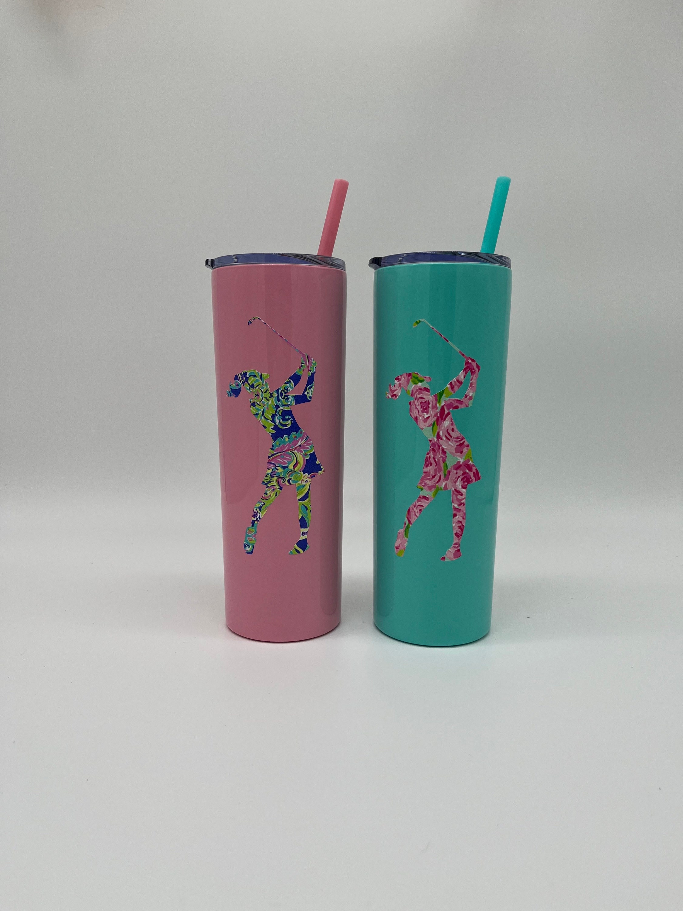 Women’s Golf Gift, Golf Tumbler 20oz, Personalized Ladies Golf Tumbler ...