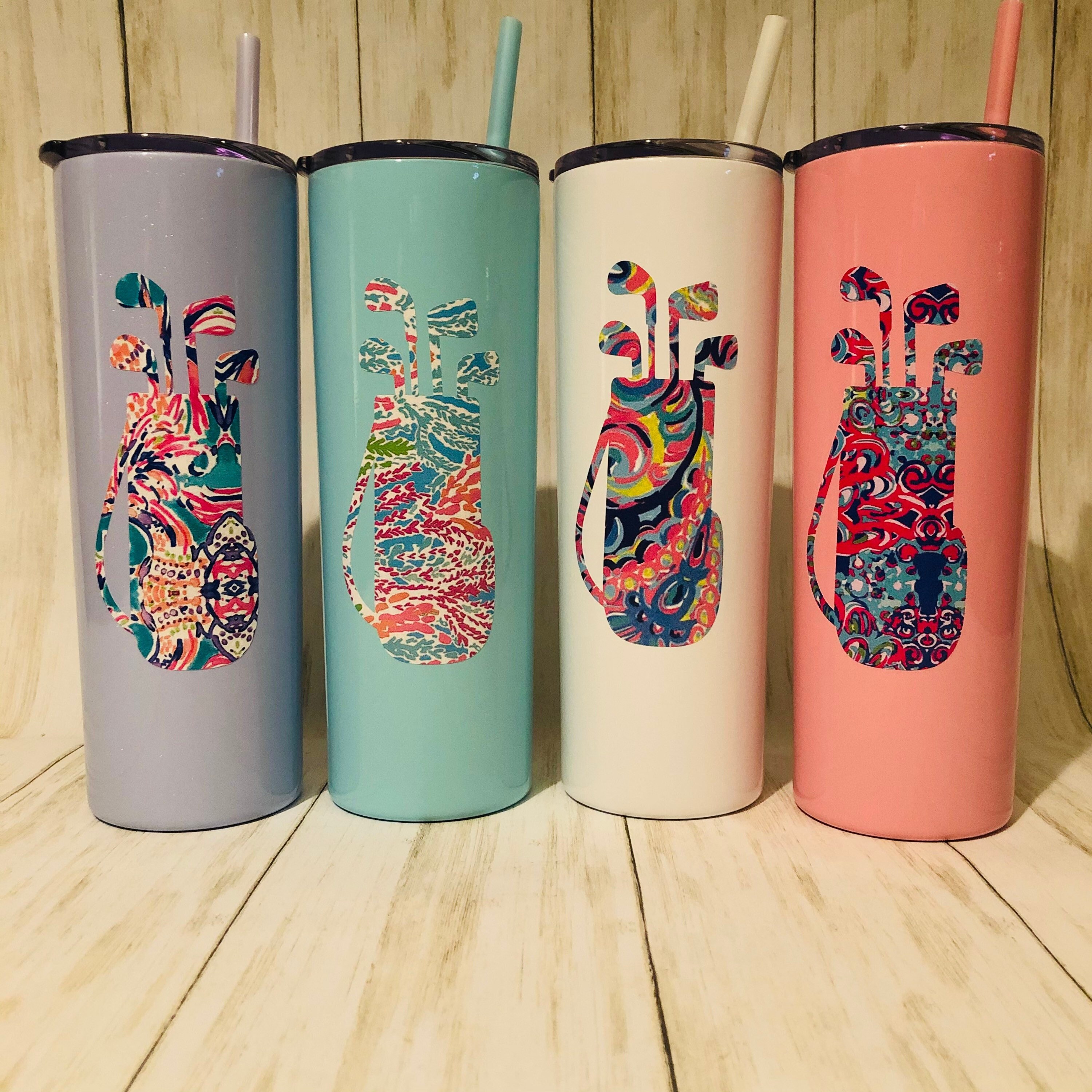 Golf Gift for Women, Golf Tumbler 20oz, Personalized Golf Tumbler, Iced ...
