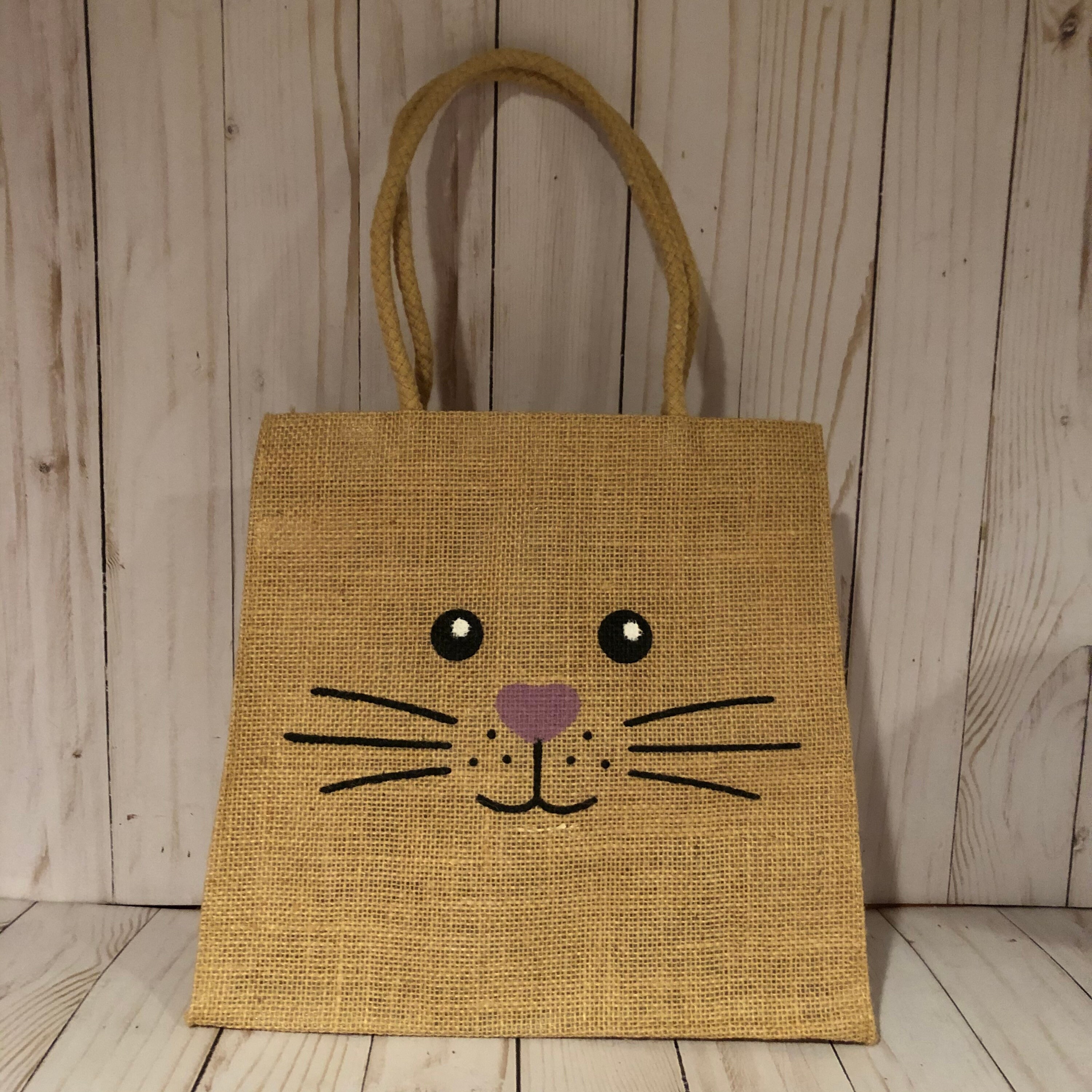 Personalized Easter Bag, Kids Egg Hunt Bag, Personalized Bunny Basket ...