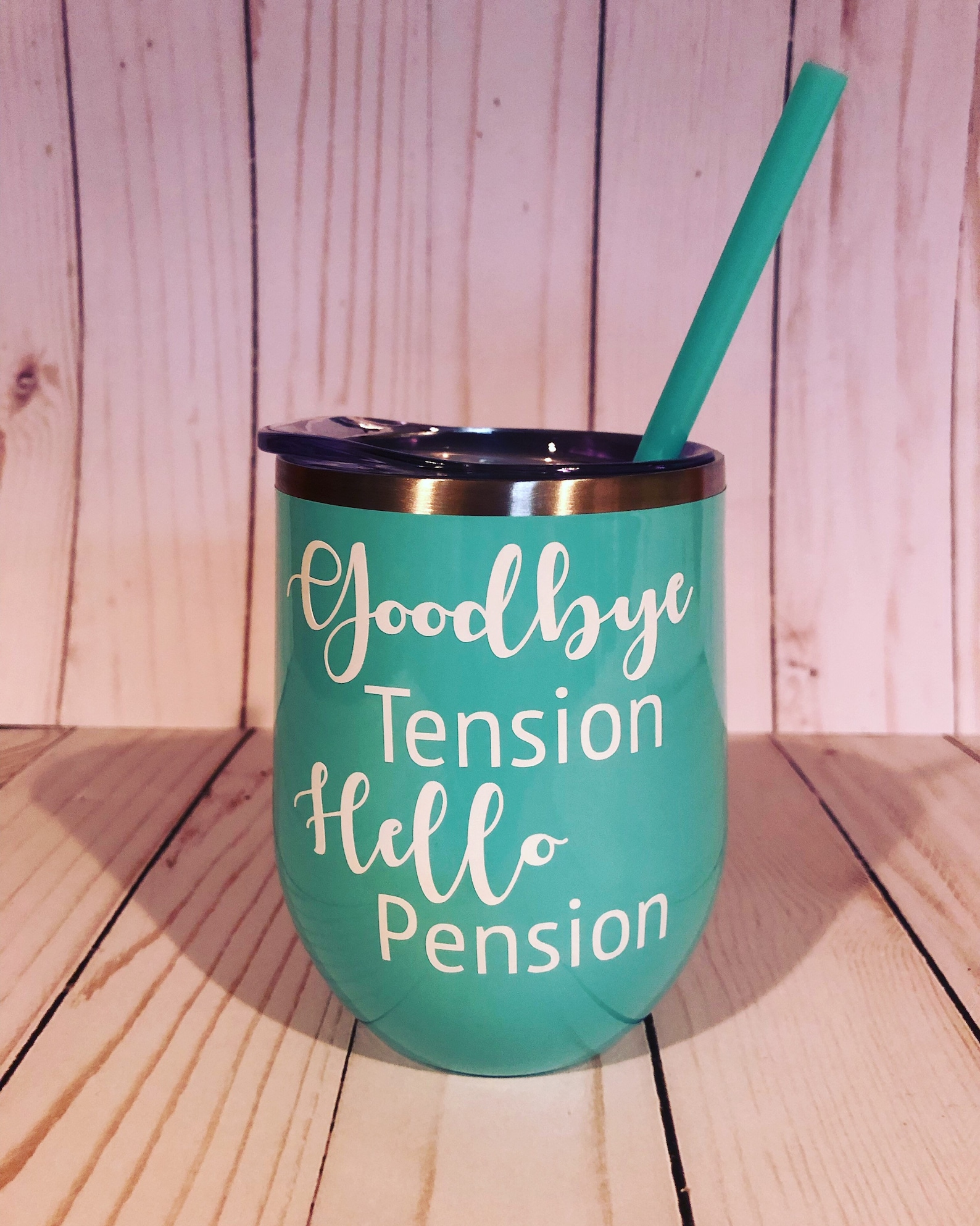 Goodbye Tension Hello Pension, Retirement Gifts for Women, Retirement ...