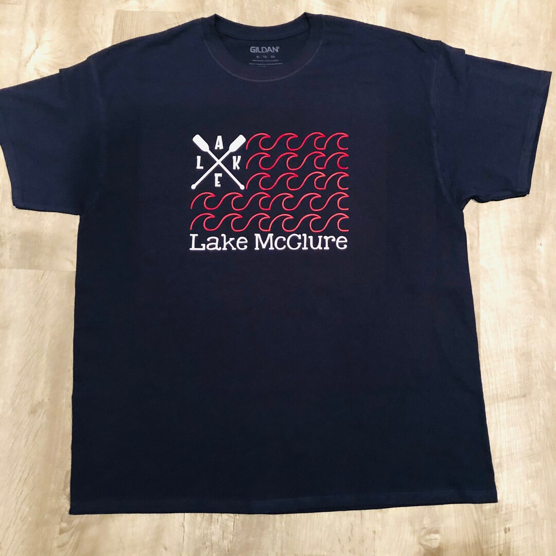 Lake Shirt, Lake Life T-shirt, Personalized Lake Shirt, Flag Shirt ...