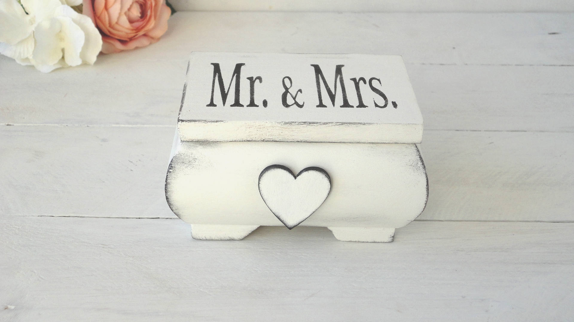 Mr and Mrs Box Proposal Ring Box Wood Ring Box Ring Bearer - Etsy