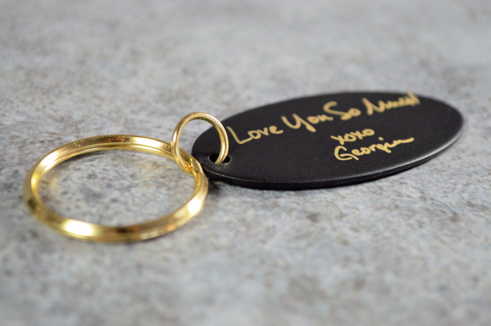 Personalized Handwritten Keychain Custom Engraved Keychain - Etsy