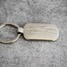 Personalized Rectangle Keychain Custom Engraved Keyring Engraved ...