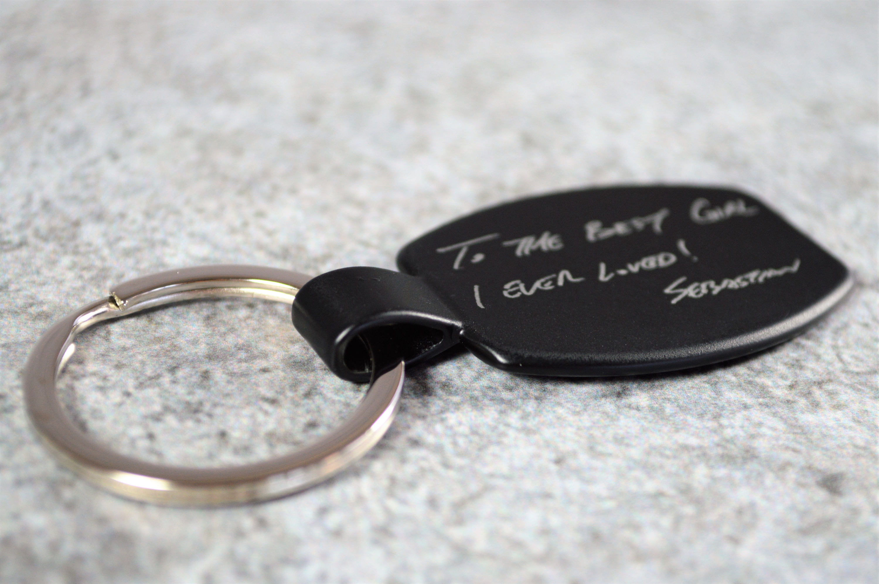 Personalized Handwritten Keychain Custom Engraved Keychain - Etsy