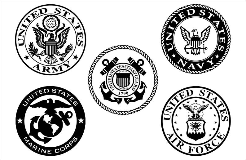 Personalized Military Keychain Custom Engraved Keyring Air | Etsy