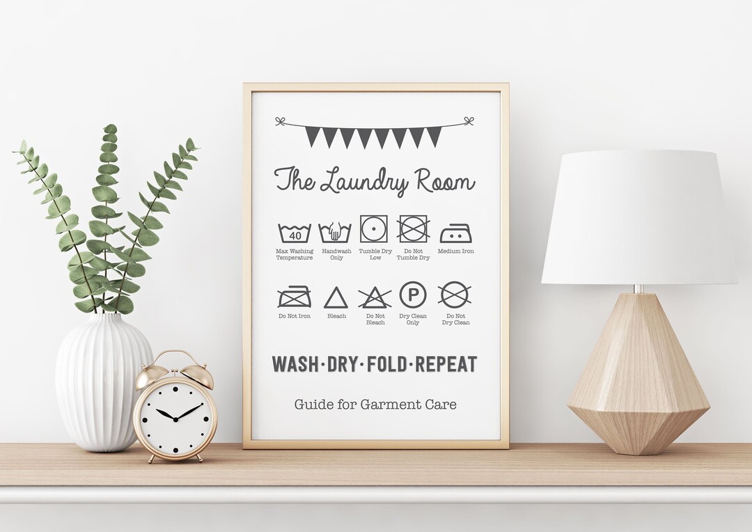 Laundry Room, Pretty Witty, Artwork, Wall Art, Personal Gift Print - Etsy
