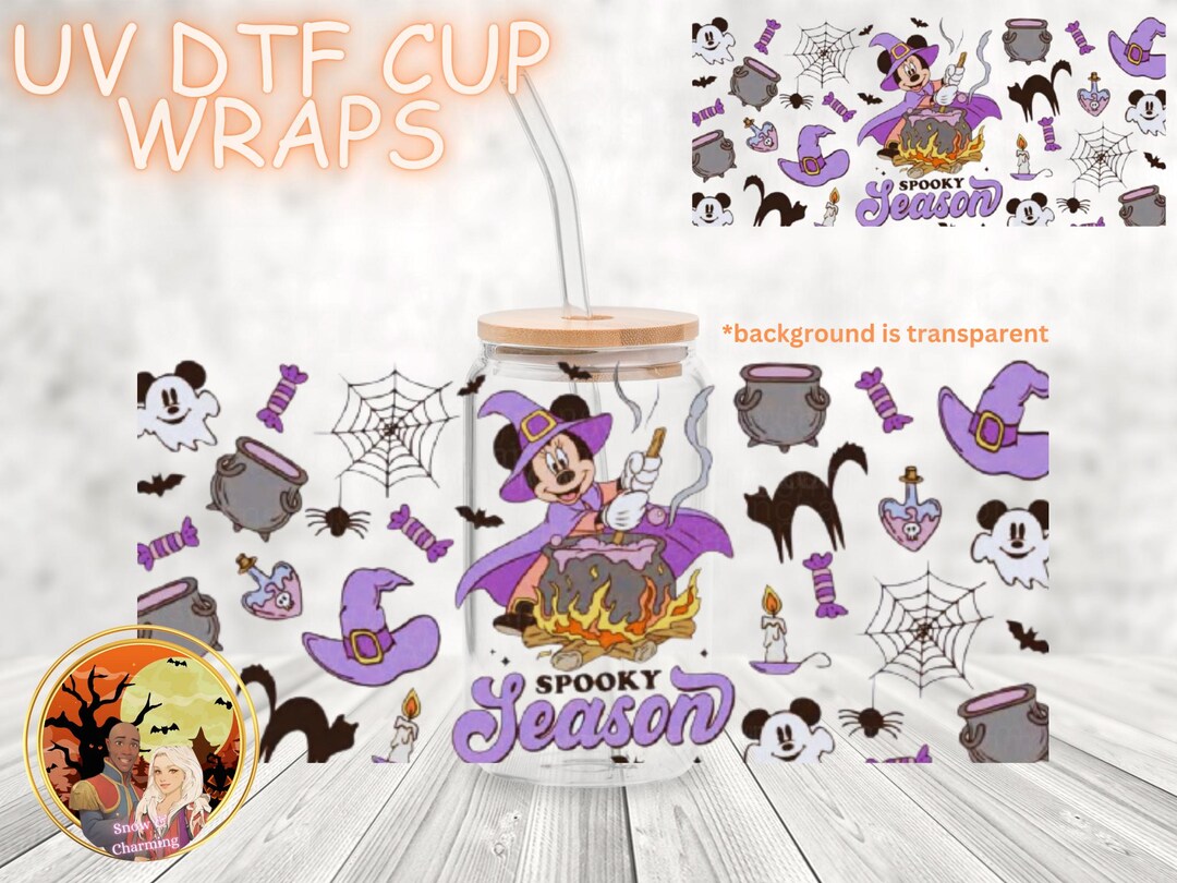 Cartoon, Anime, Holiday, Horror, Theme Park Characters UV Cup Wraps, No ...