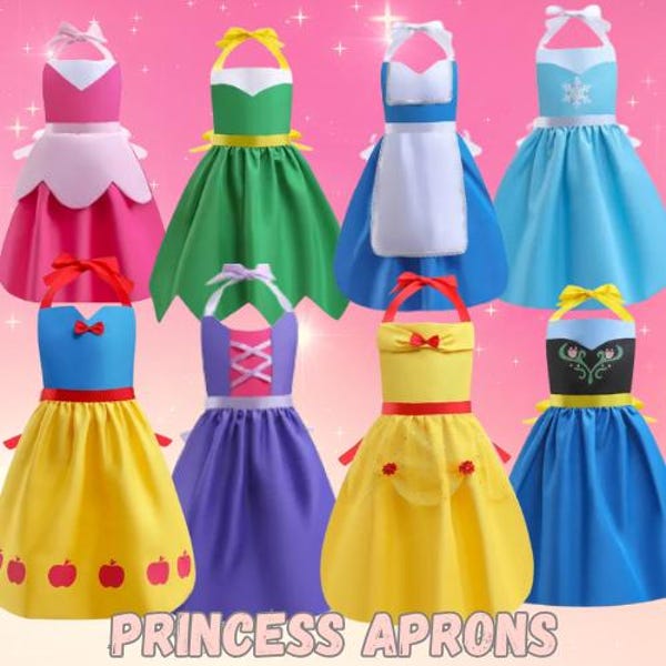 Princess Aprons - Etsy